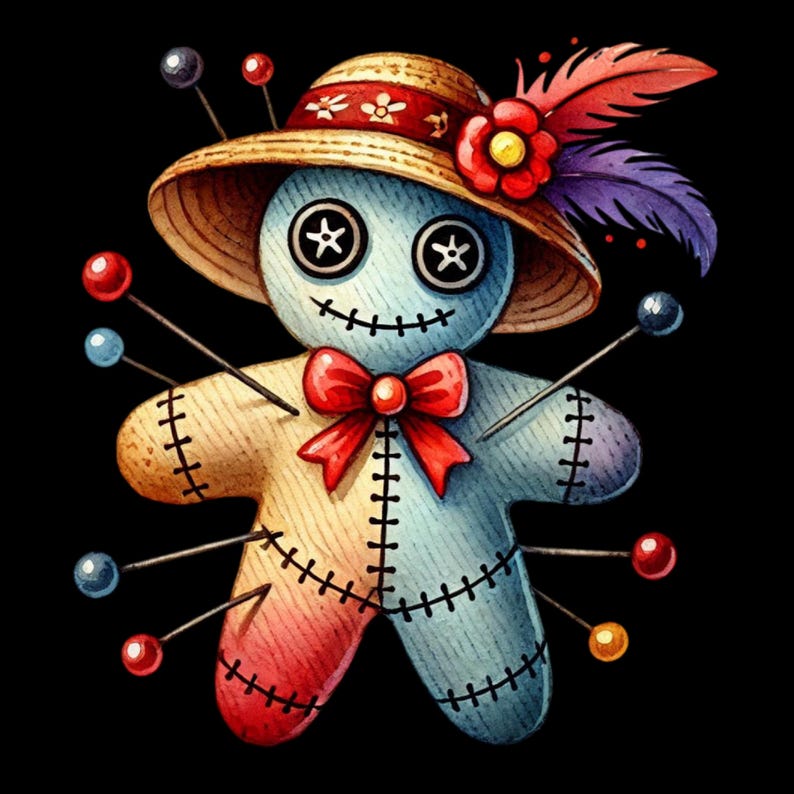 Voodoo Doll Mardi Gras PNG Bundle: Snarky Adult Humor (digital Download ...
