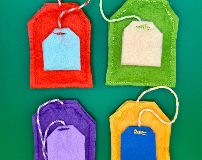 Felt Tea Bags - Etsy
