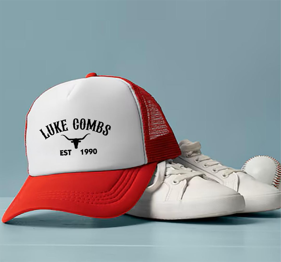 Luke Combs the Legends Est 1990 Foam Mesh-back Cap, Cool Country Music ...