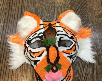 Siberian Tiger Therian Mask - Etsy