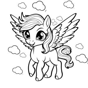 Unicorn Coloring Book for Kids – 20 Magical Pages to Color! - Etsy