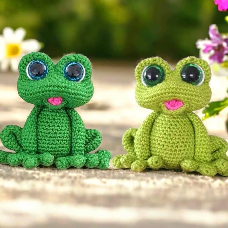 Crochet Frog Pattern - Etsy