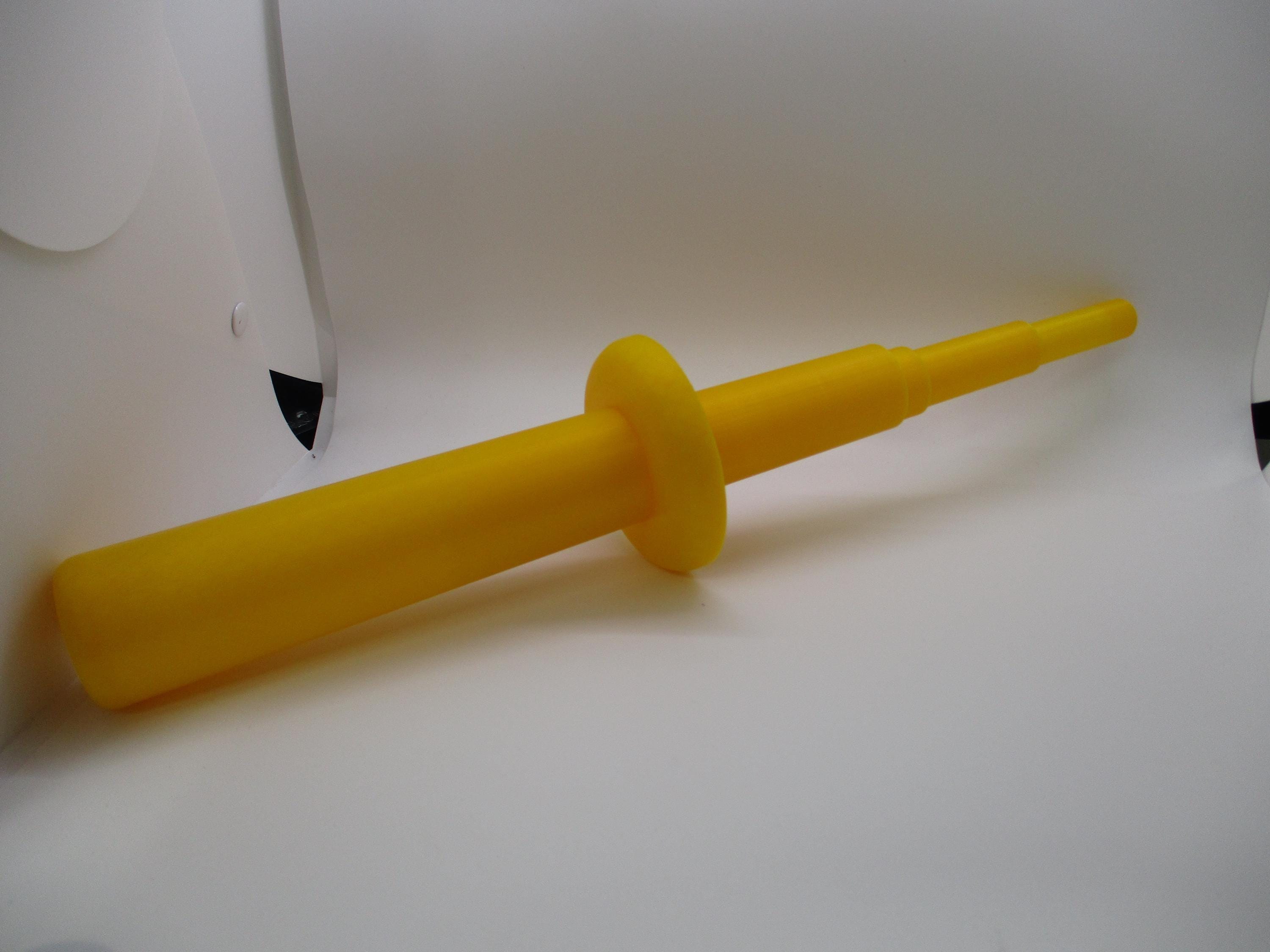 3D Printed Yellow Collapsible Sword - Etsy