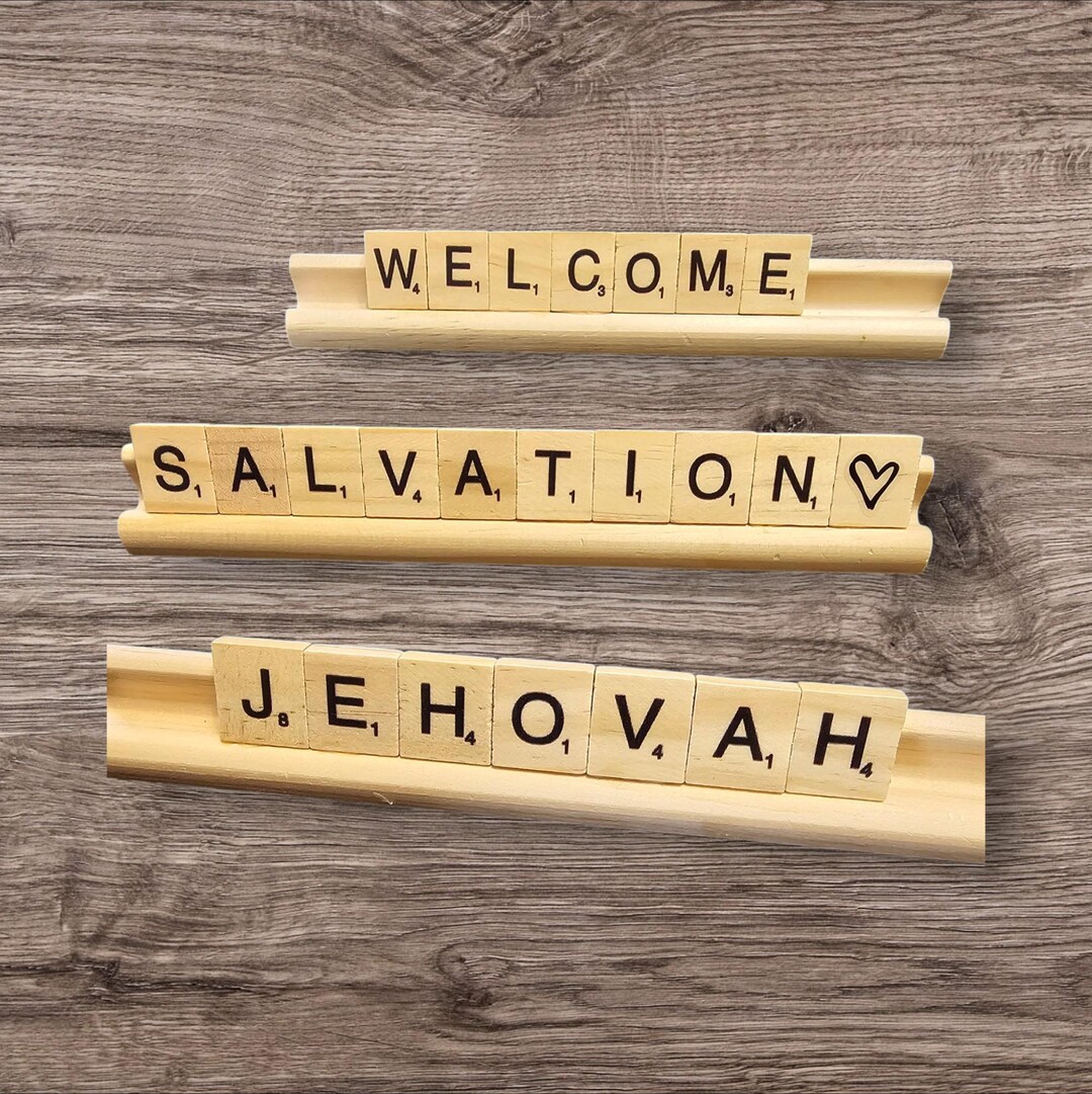 Scrabble Signs - Etsy