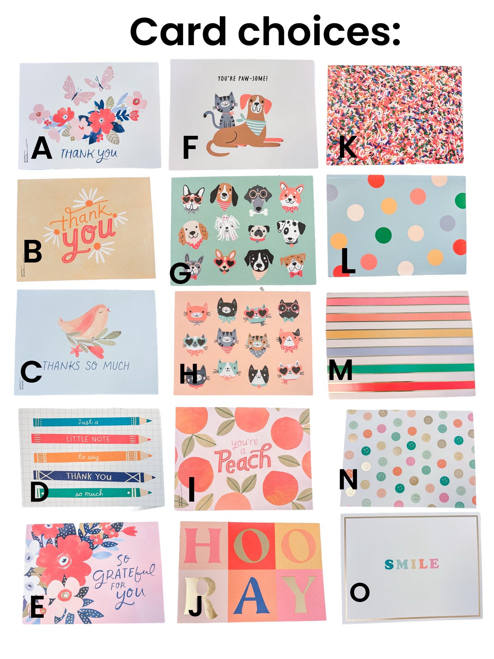 Camp Happy Mail Custom Card for Campers Custom Message and Colors - Etsy