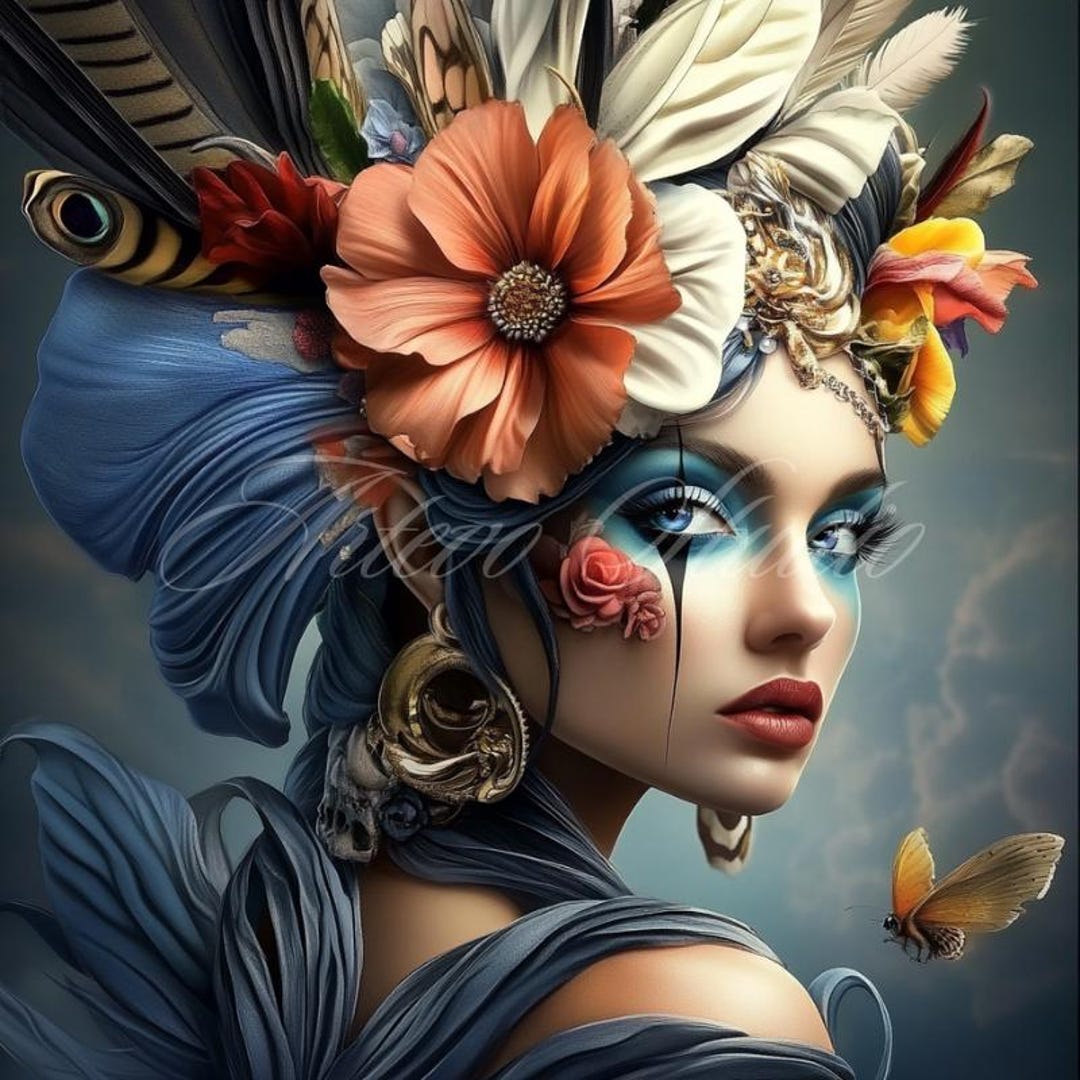 Fantasy Goddess Art, Ethereal Fairy, Enchanted Woman, Mystical Queen ...