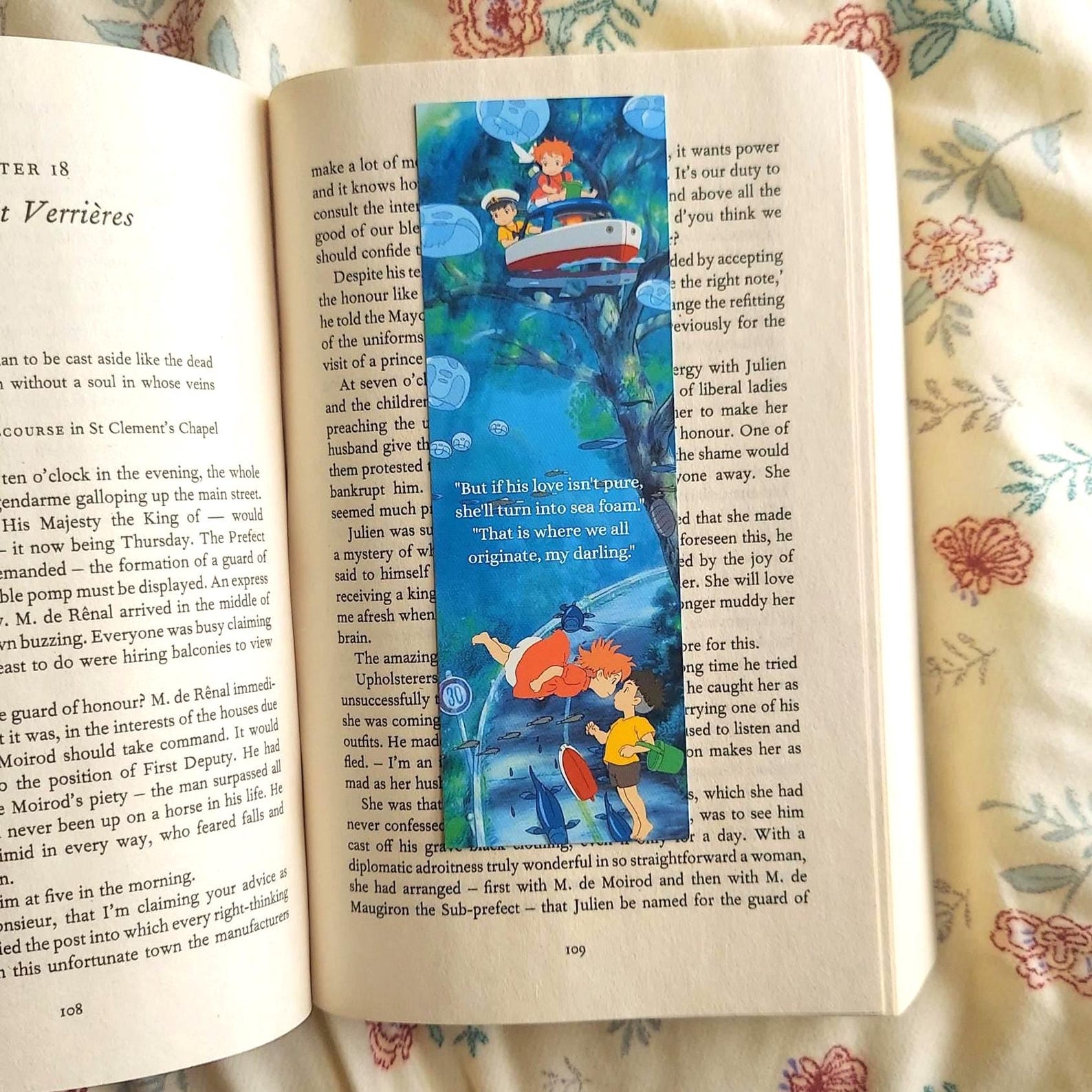 Ponyo Bookmark - Studio Ghibli - Anime - Etsy
