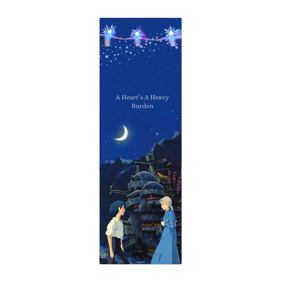 Howl's Moving Castle Bookmark | Sophie | Howl | Anime | Japanese ...