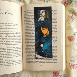 Levi Ackerman Bookmark - Attack on Titan - Scout Regiment - Etsy