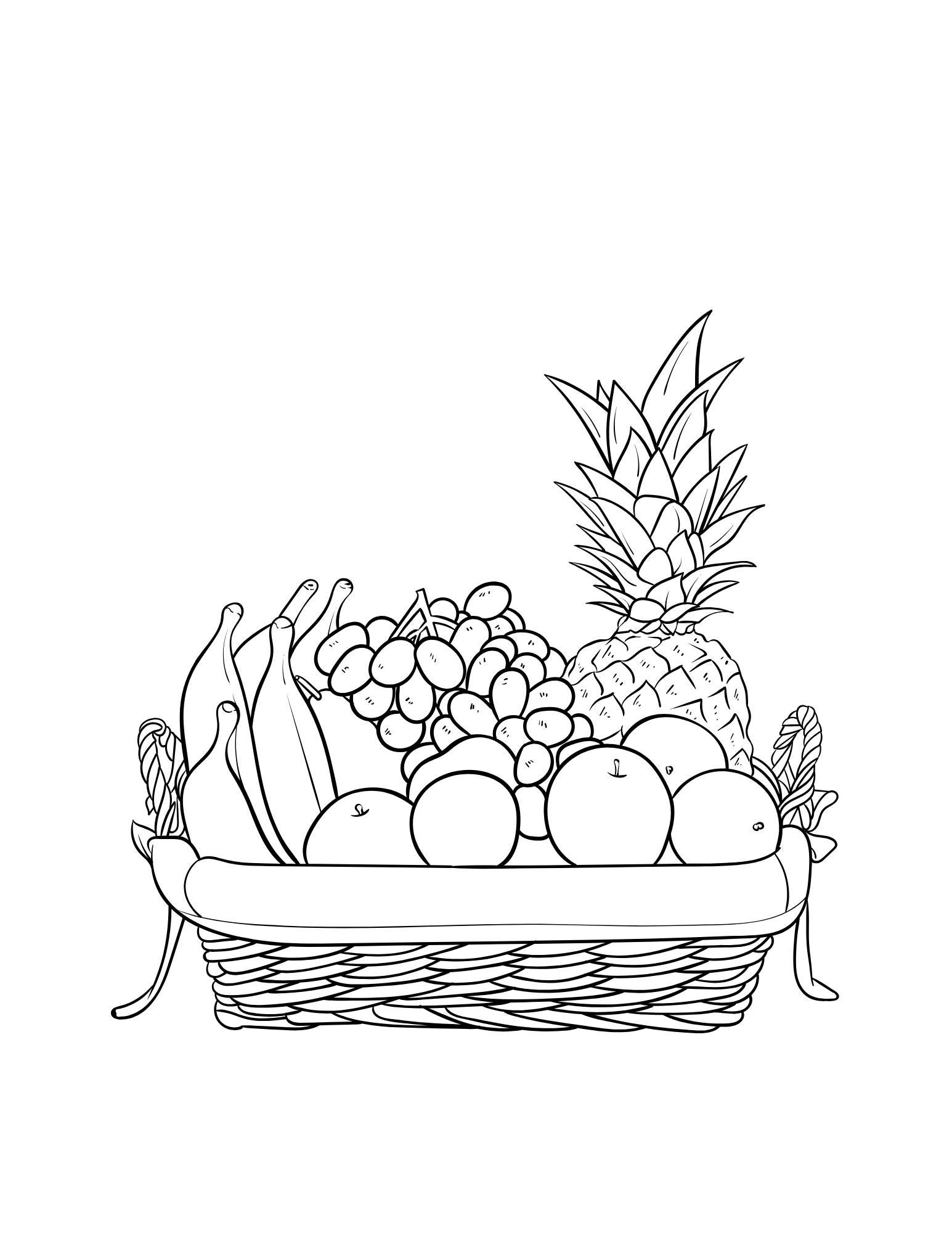 Sweet and Simple Fruits Colouring Book/ Tasty Fruits Coloring Adventure ...
