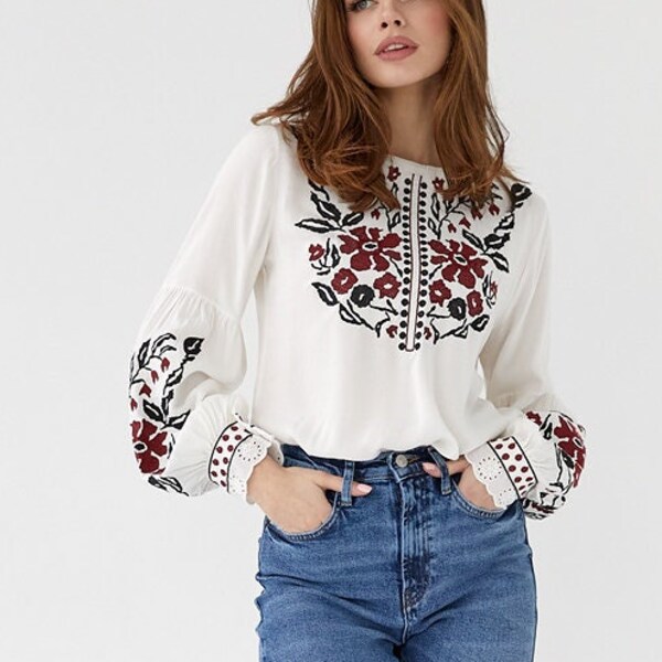 Mexican Blouse - Etsy