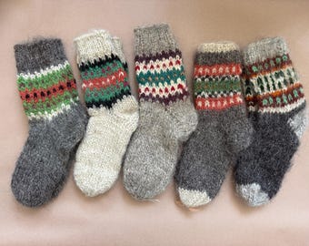 Thick Socks Women Fall Colors - Etsy