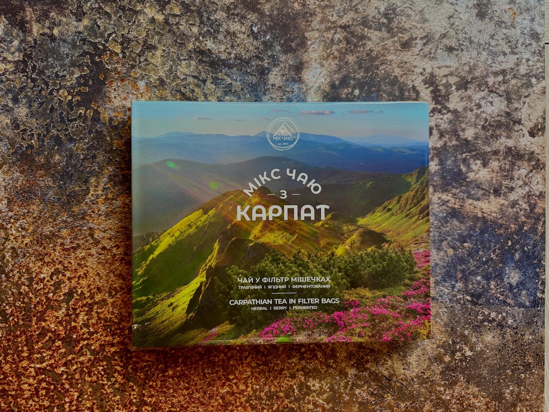 Gift Set - 3 Blends of Traditional Organic Ukrainian Tea Gathered in ...