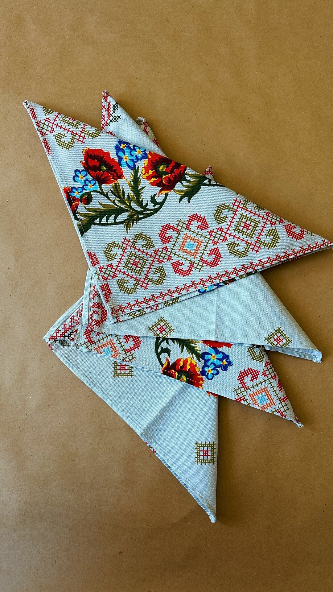 Modern Ukrainian Table Napkins, Ukrainian Home Decor - Etsy