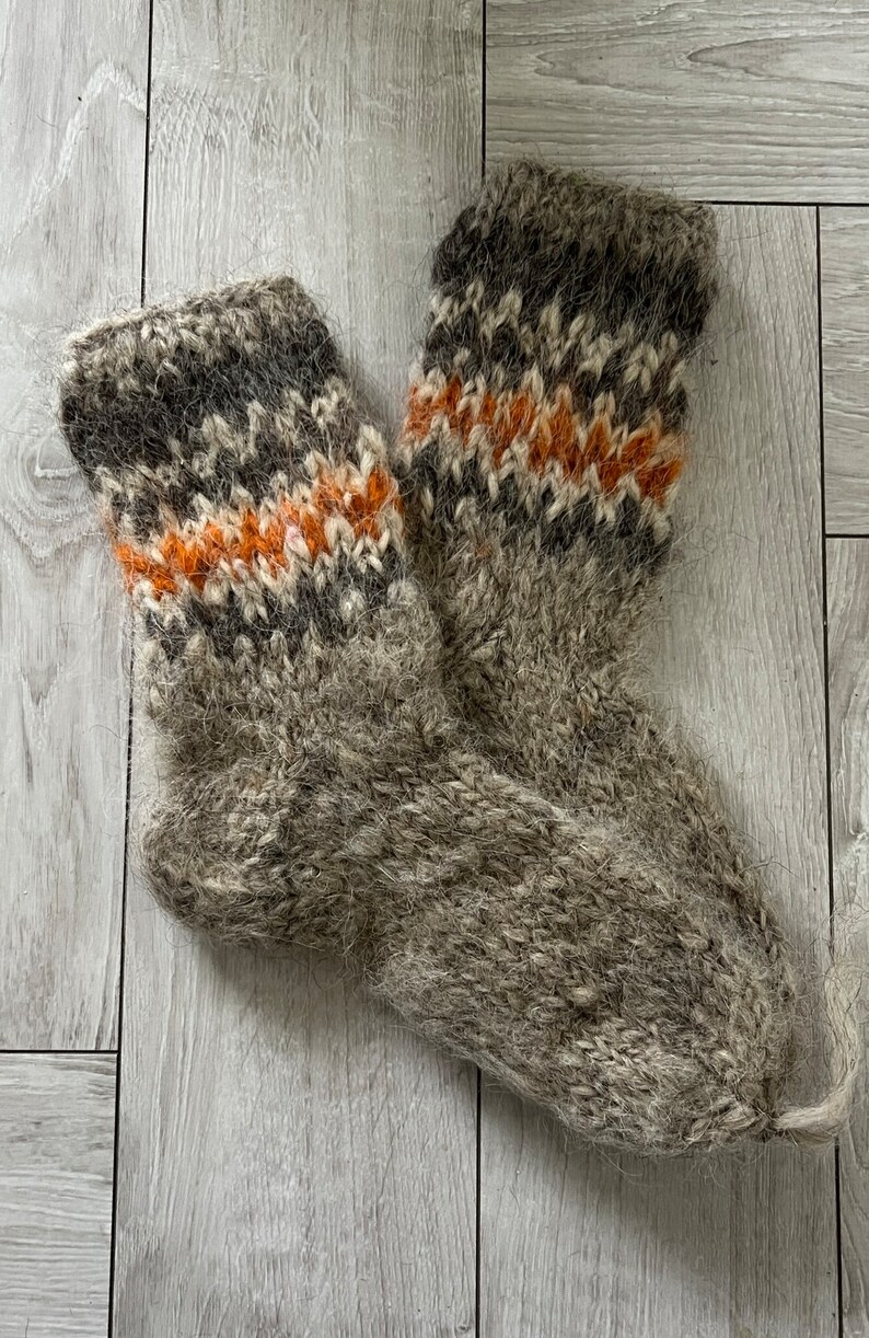 Warm Sheep Wool Winter Ukrainian Socks Ukrainian Gift - Etsy