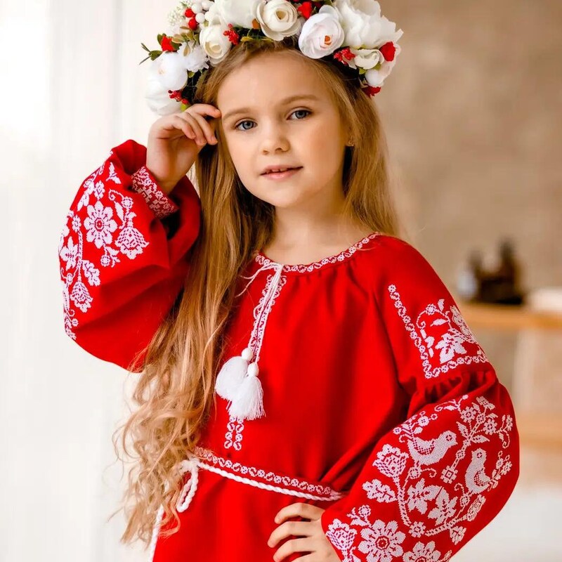 Ukrainian Embroidery Dress - Etsy