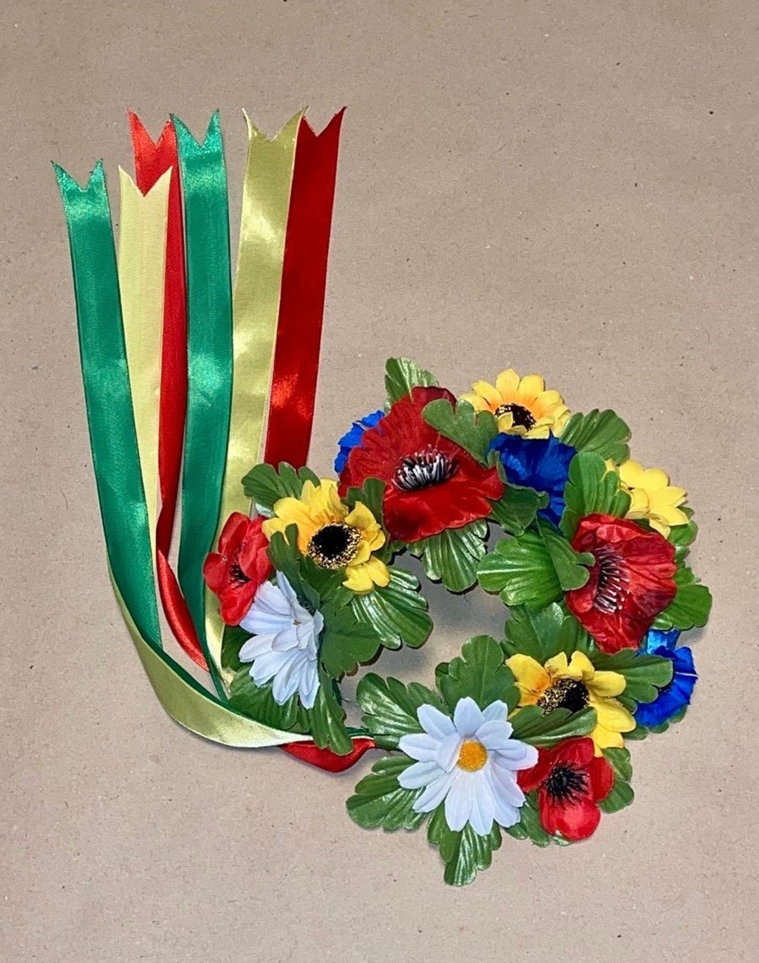 Traditional Ukrainian Vinok Ukrainian Vyshyvanka Accessory - Etsy