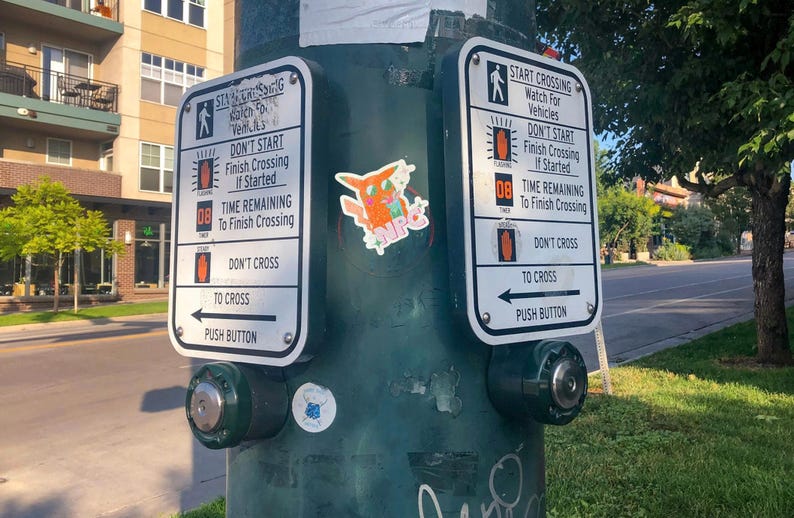 Not A Real Person NPC Holographic Water Resistant Sticker–sparkly ...