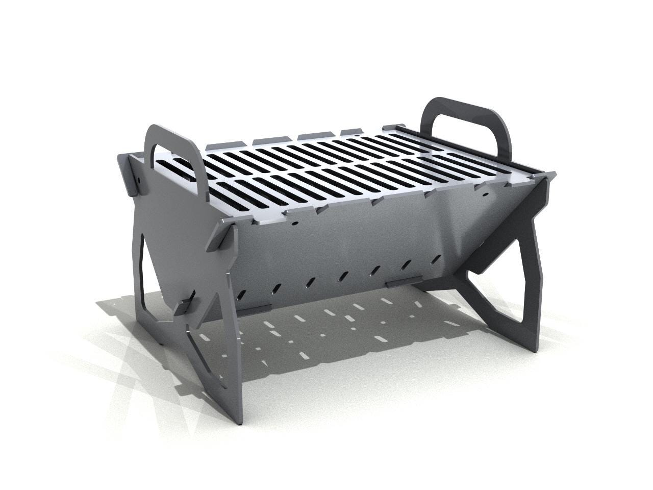 Folding BBQ Grill Plans: DXF Files for Laser/plasma Cutting - Etsy