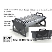 Offset Smoker Plans Plus DXF Files and Build Video - Etsy