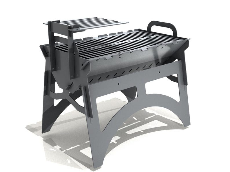Folding BBQ Grill Plans: DXF Files for Laser/plasma Cutting - Etsy