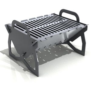 Folding BBQ Grill Plans: DXF Files for Laser/plasma Cutting - Etsy
