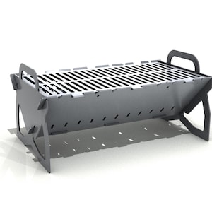 Folding BBQ Grill Plans: DXF Files for Laser/plasma Cutting - Etsy