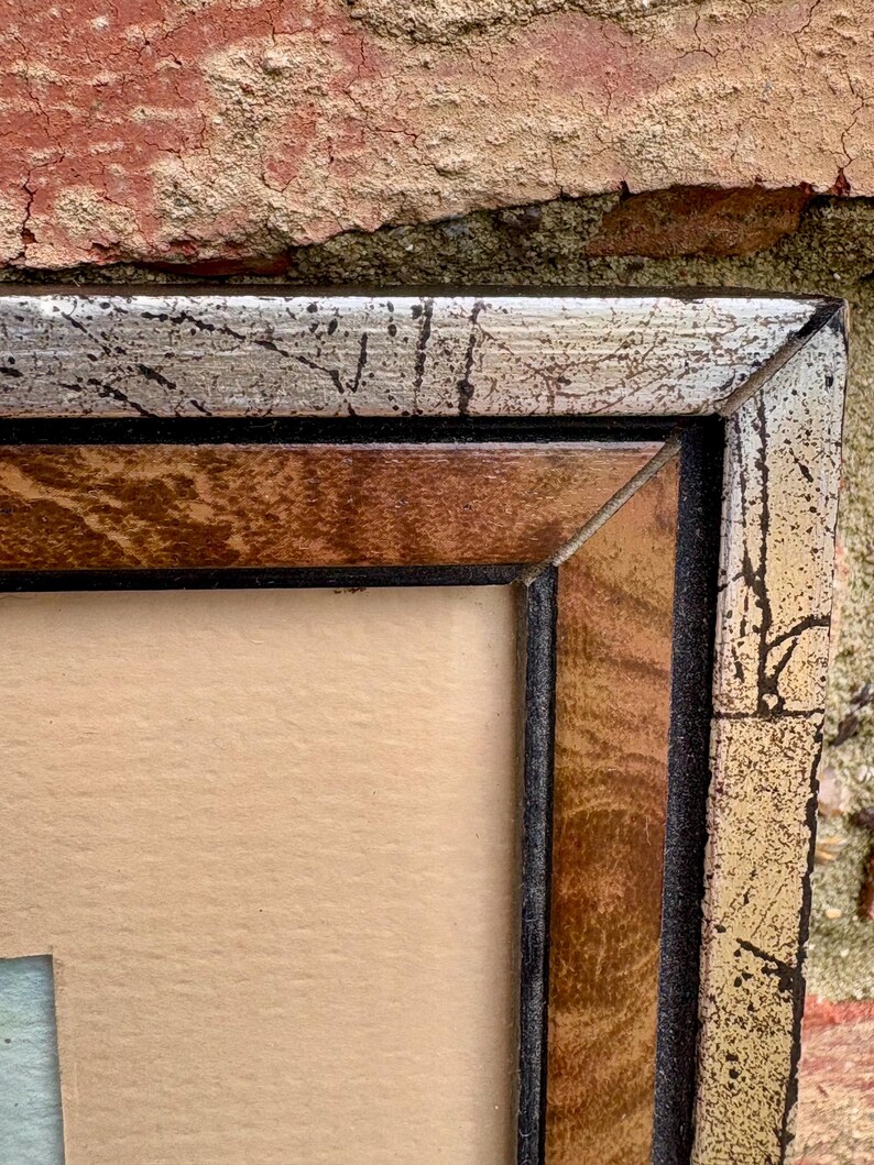 Vintage Watercolor Coastal Scene Original Painting - Etsy