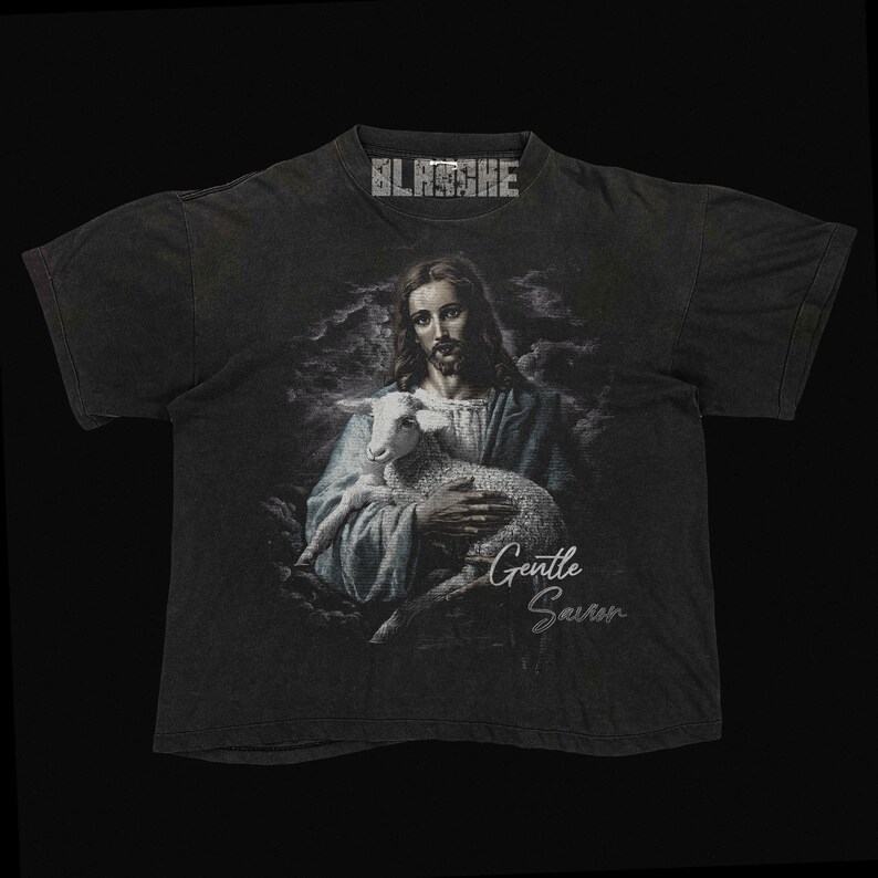 Vintage Gentle Savior Jesus PNG - Etsy