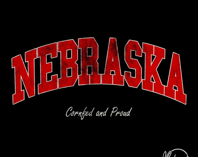 Cursive Nebraska Svg Digital Download Instant Download, Nebraska ...