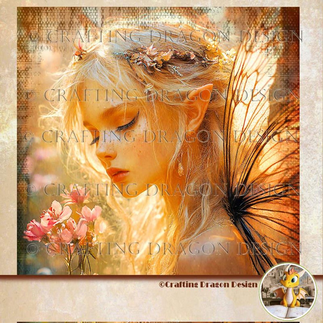 Fairies in the Meadow, Fairies, Fantasy, Digital Papers, Digital ...