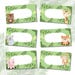 Jungle Animal Name Tags: Printable Safari Labels for Kids (digital ...