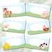 Farm Animal Name Tags: Printable Kids Labels for School, Party (PDF) - Etsy