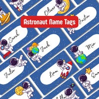 KG Nametags, Back to School Printable Stars Student Name Tags, Round ...