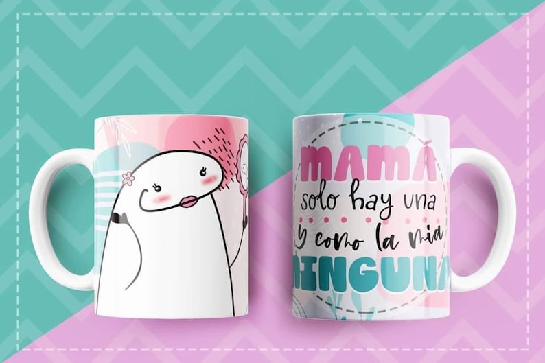 Flork Mother's Day Phrases Mug Templates 11 Editable PSD/ Flork Mother ...