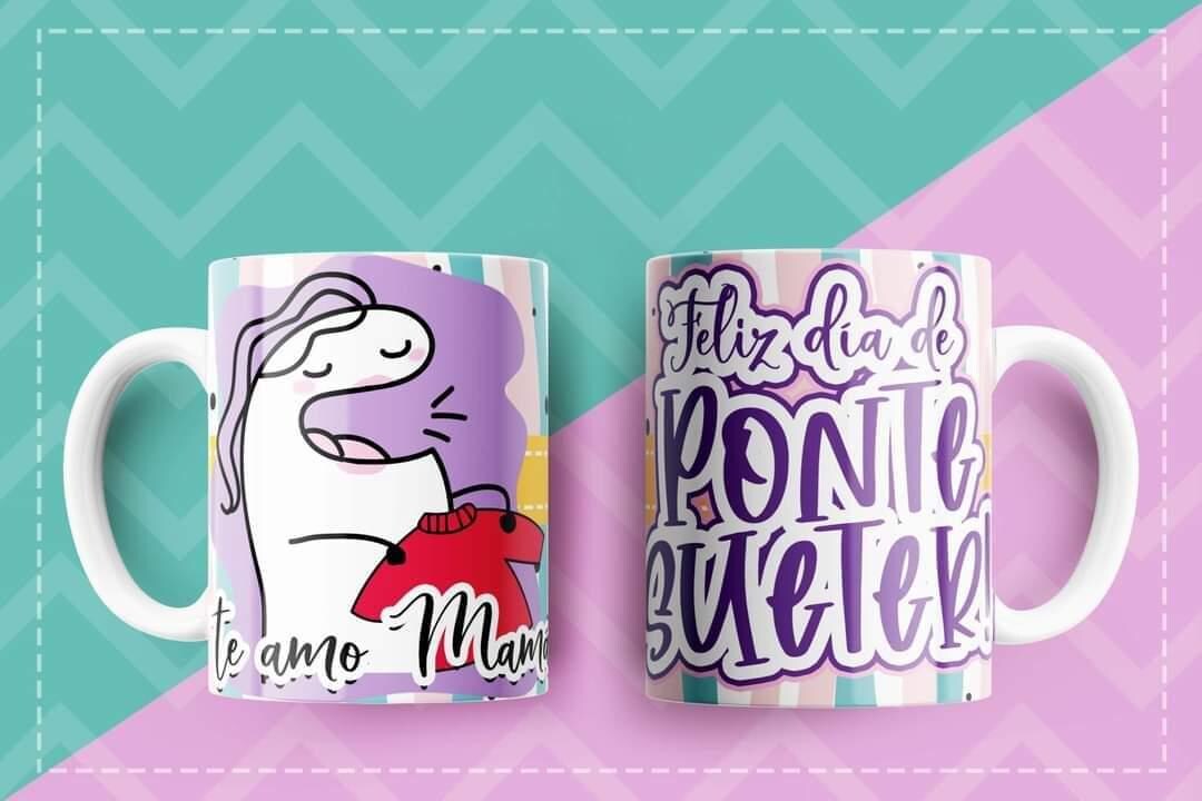 Flork Mother's Day Phrases Mug Templates 11 Editable PSD/ Flork Mother ...