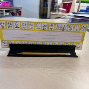 Classroom Desk Name Tag Holder - Etsy