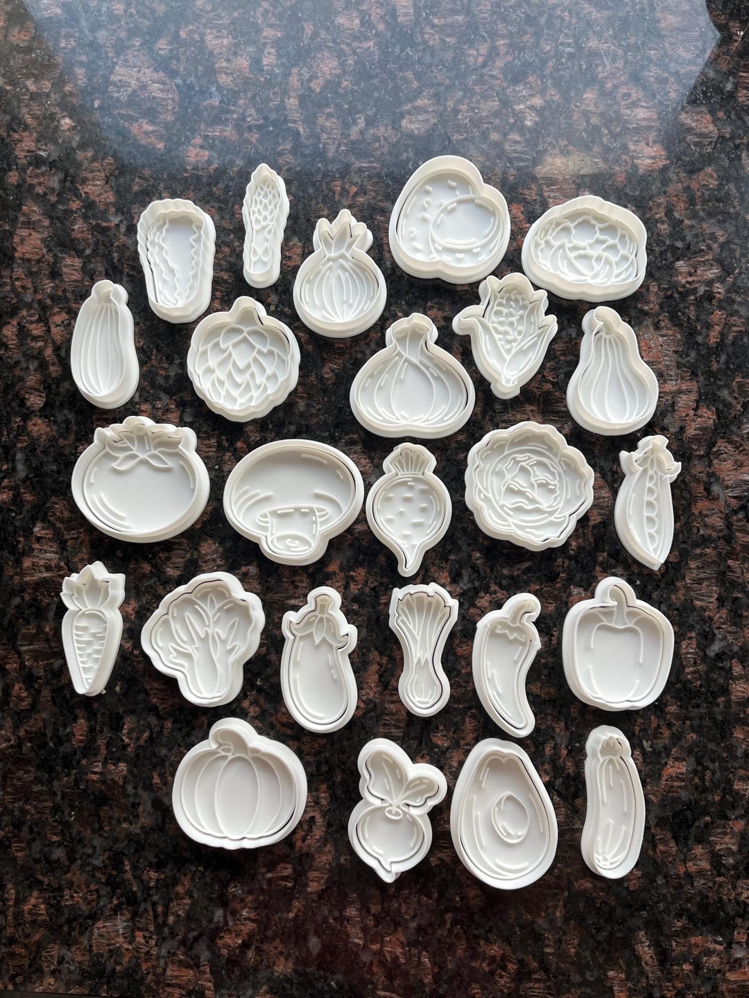 Vegetable Cookie Cutter Set, Garden Cookie Molds, Spring Baking Tools ...