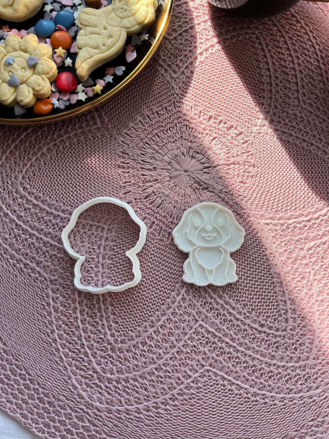 Spaniel Cookie Cutter, Dog Treat Maker, Puppy Cookie Mold, Dog Cookie ...