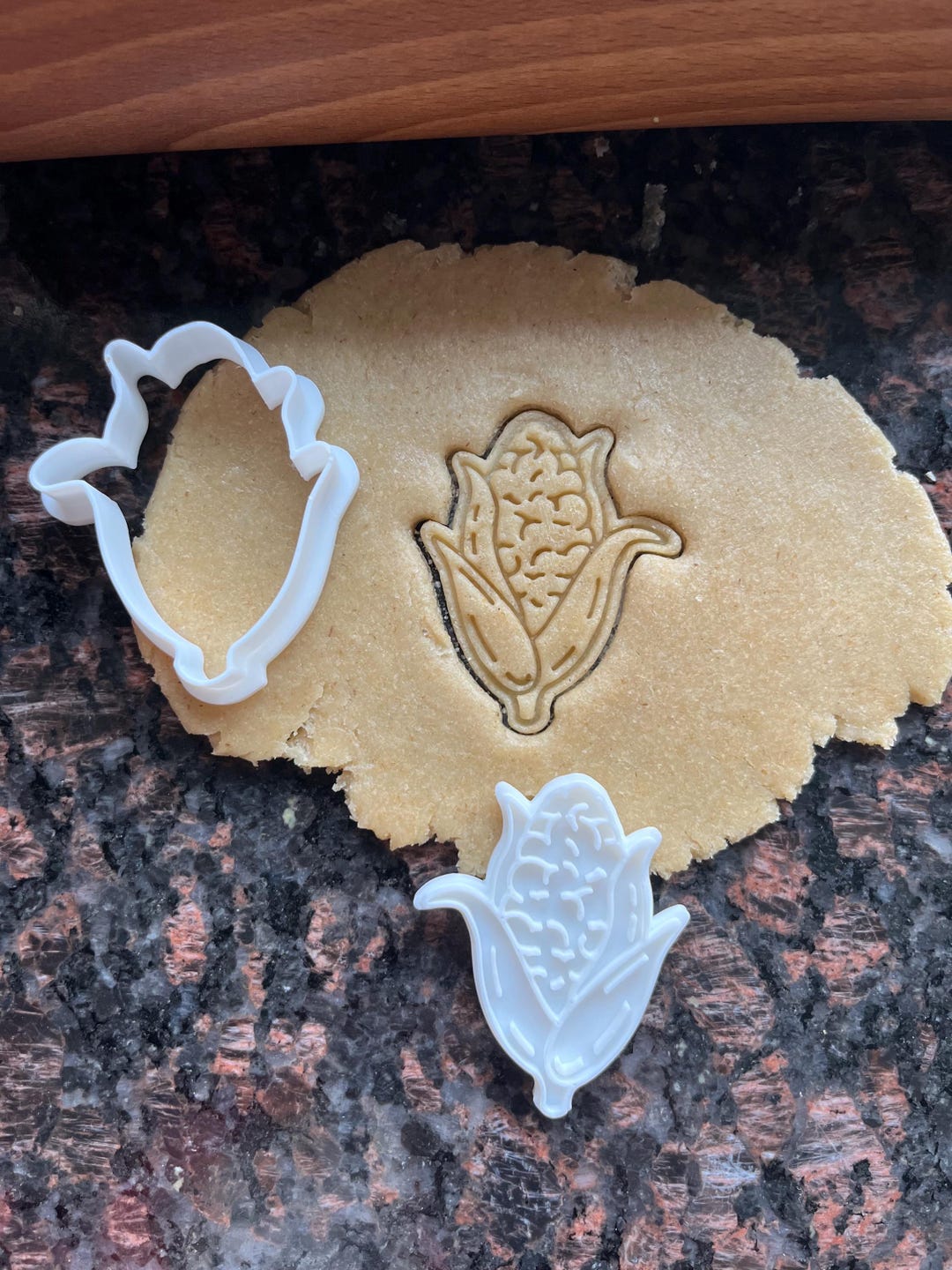 Corn Cookie Cutter, Vegetable Cookie Stamp, Veggies Cookie Mold, Garden ...