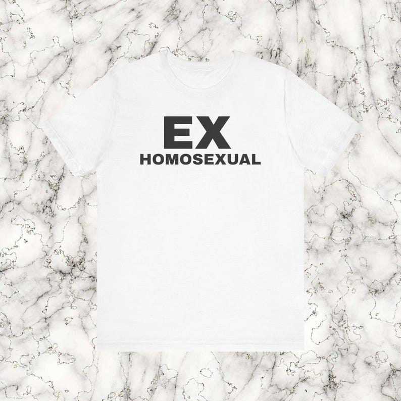Ex Homosexual Offensive T Shirt Funny Offensive Meme Tee Inappropriate ...