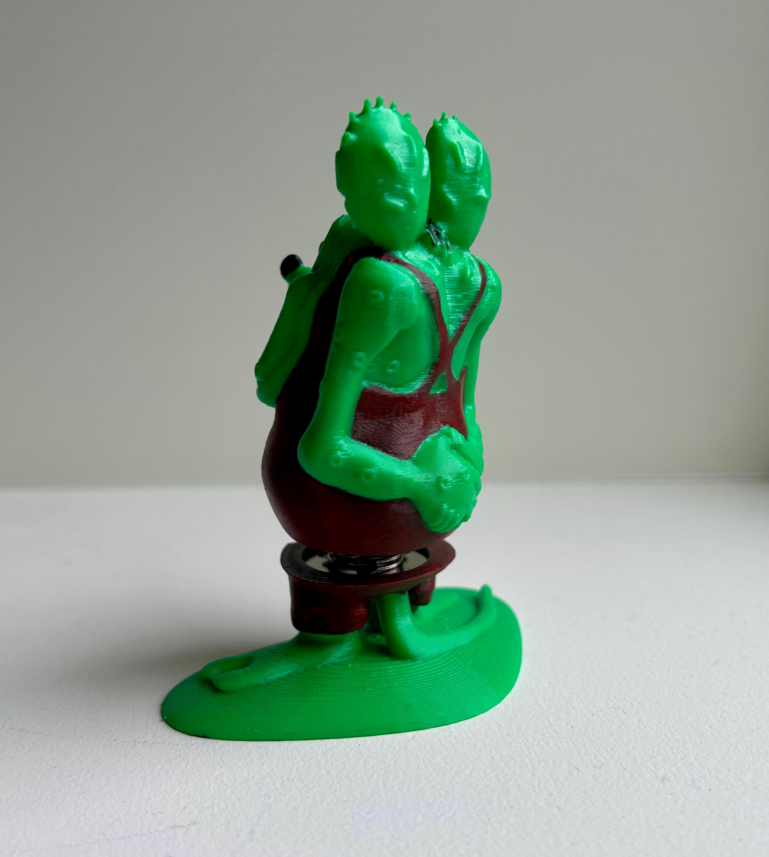 Rat Fink Hand Painted Bobble Head, Ed Roth Rat Fink, Big Daddy Rat Fink ...
