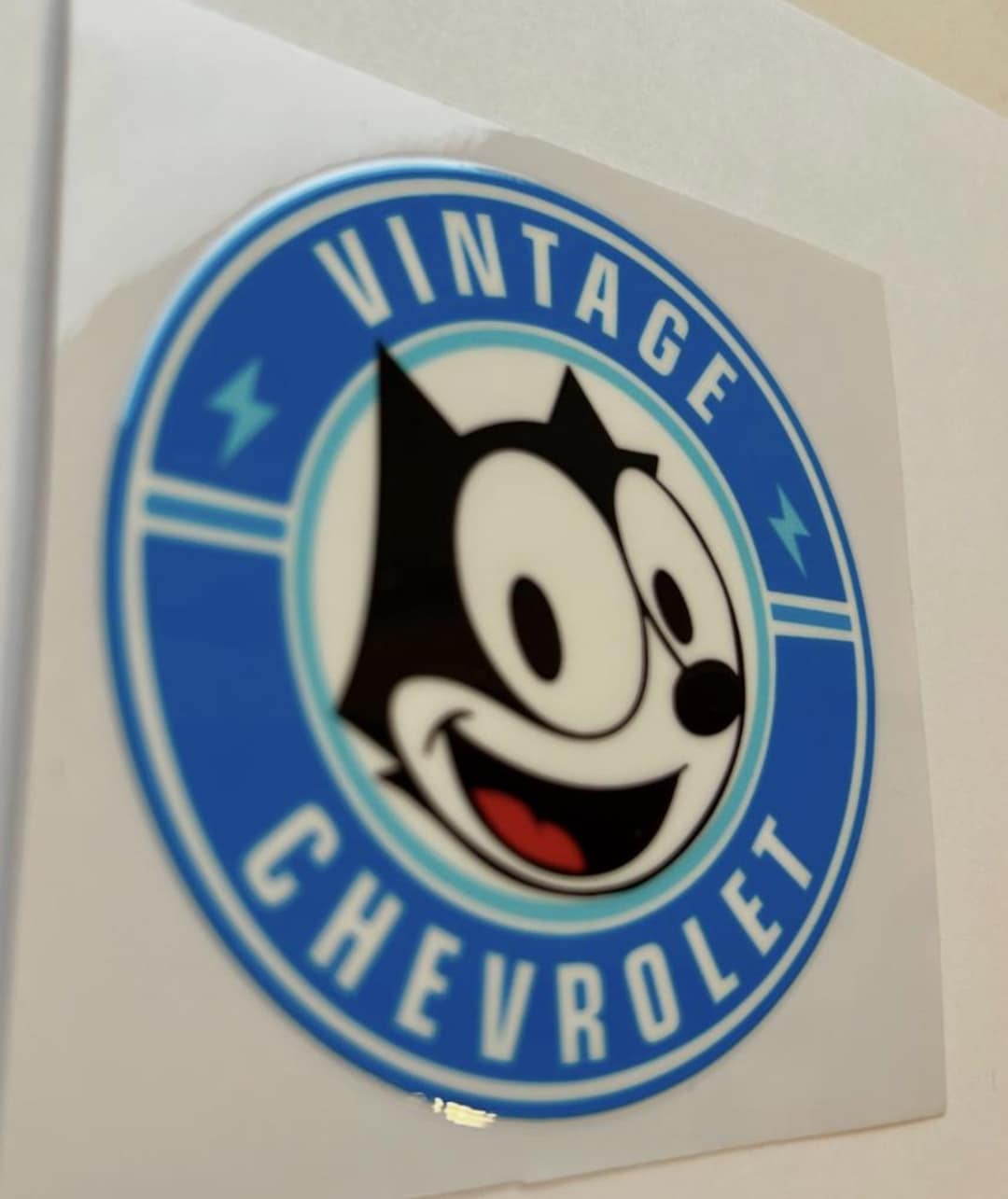 Felix the Cat Transfer Decal, Permanent Sticker With Felix and Vintage ...