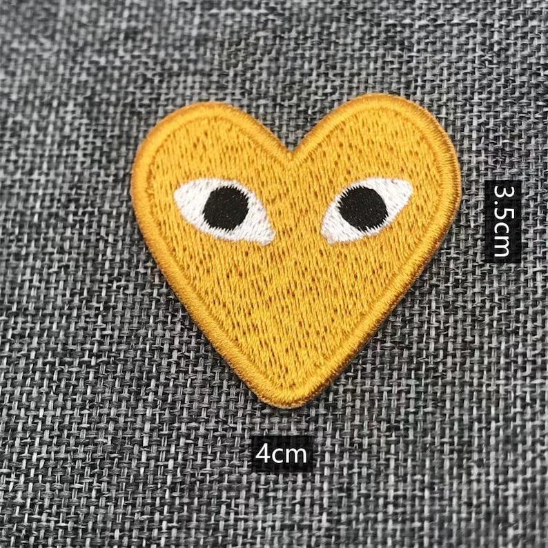 Love Eyes Embroidered Clothes and Pants Hole Patches, Patch Stickers ...