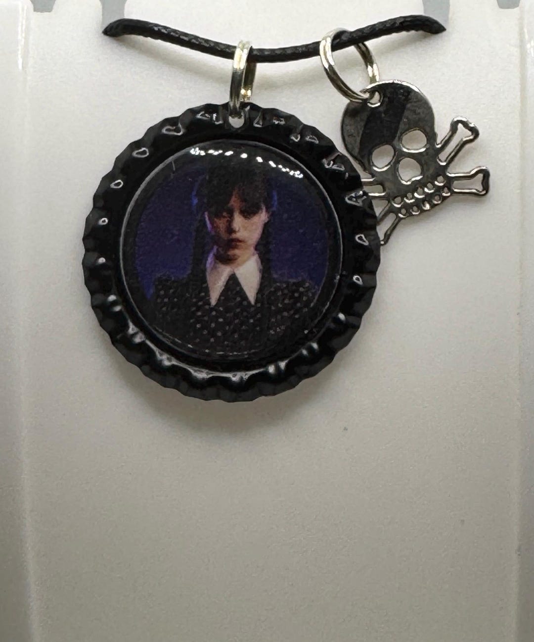 Wednesday Addams Horror Necklace Pendant Set Jewelry - Etsy