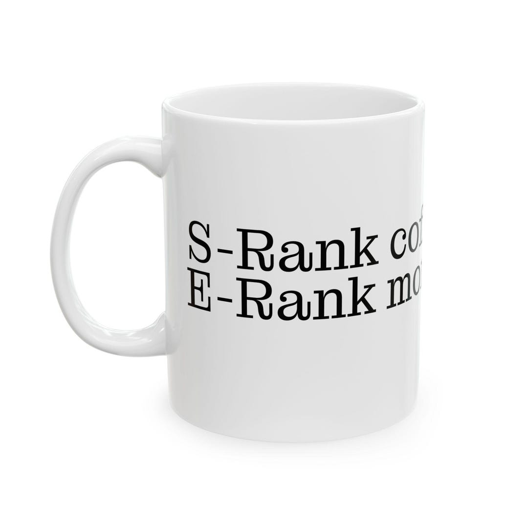 Solo Leveling Mug: S-rank Coffee, Anime Fan Gift - Etsy