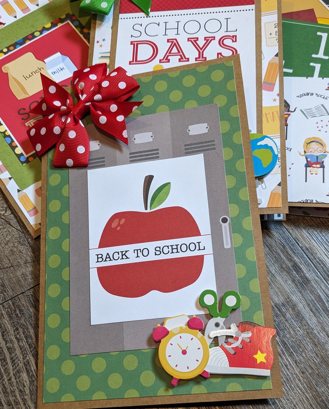 School Premade Junk Journal Kit, Planners, Back to School, Teacher ...