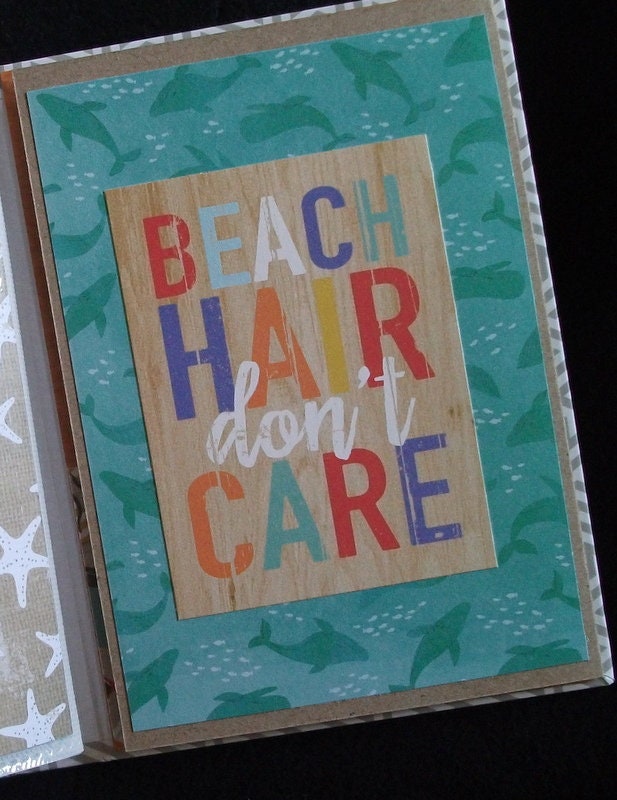Personalized Beach 4x6 Premade Scrapbook Album | Etsy