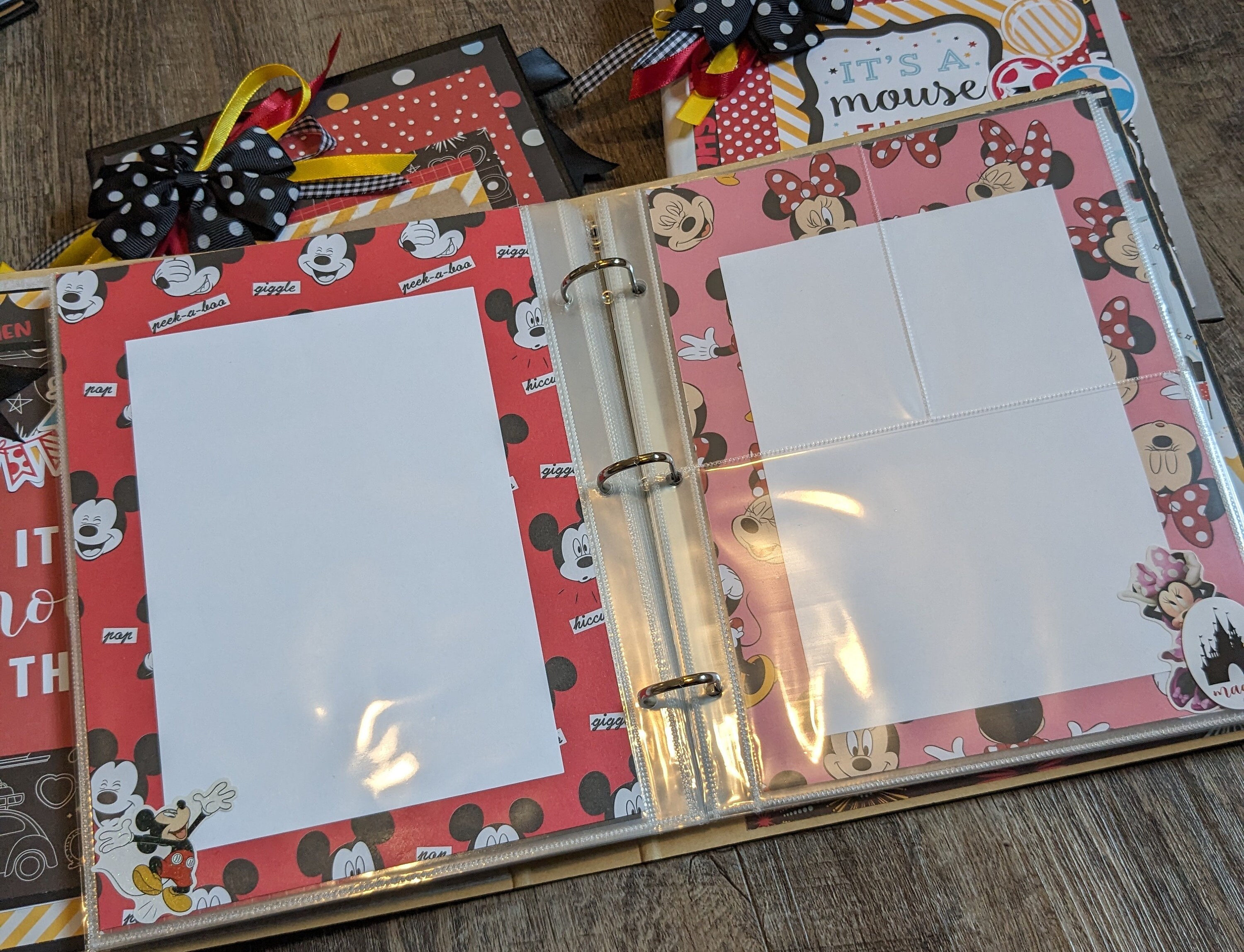 Disney Premade Scrapbook Binder Album - Etsy