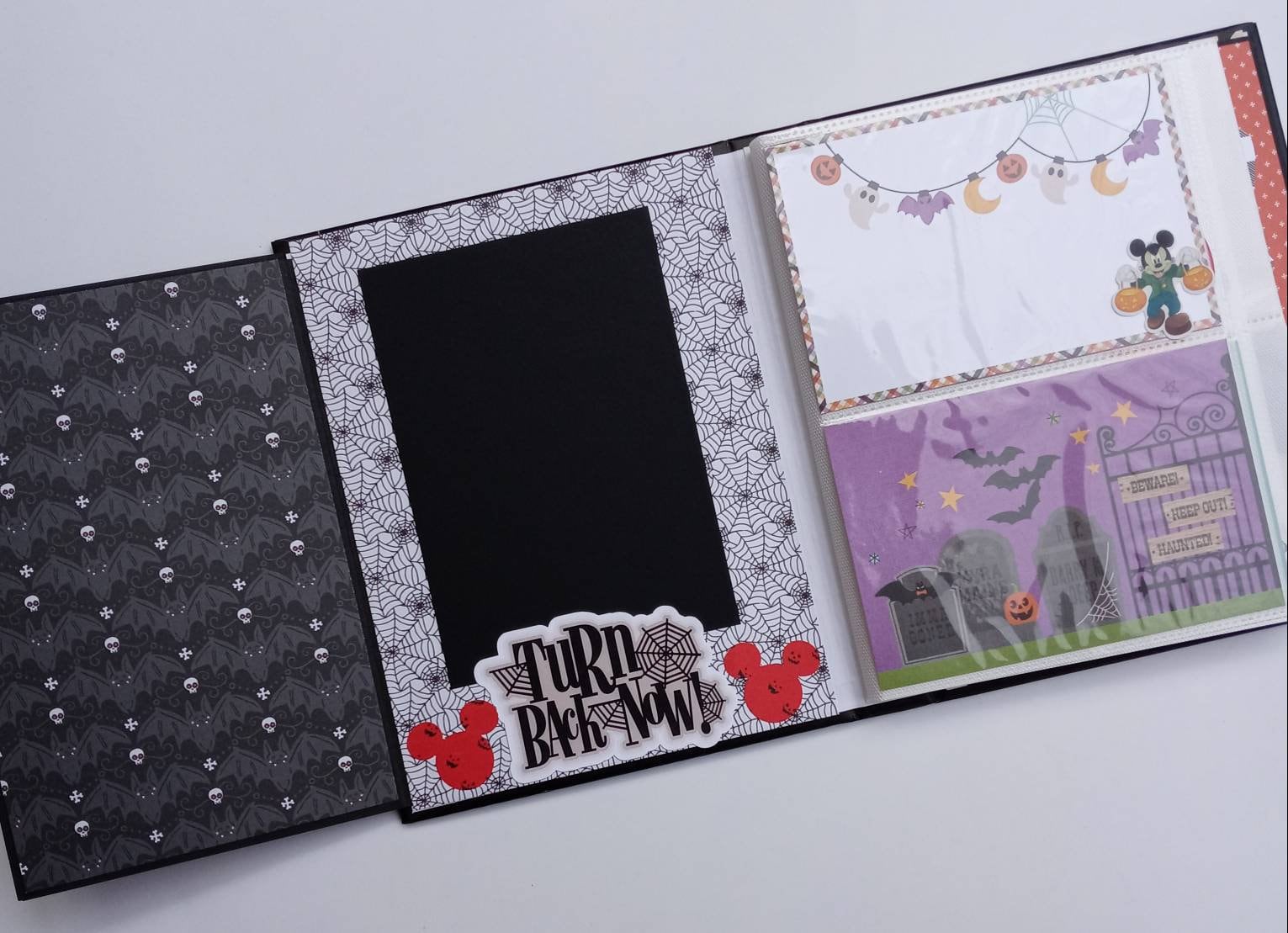 Disney Halloween Mickey's Not so Scary Premade Photo Album - Etsy